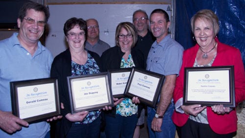 Locals Receive Paul Harris Fellow Awards - Giver on the River