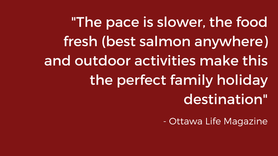 Ottawa Life Magazine features Miramichi - Giver on the River