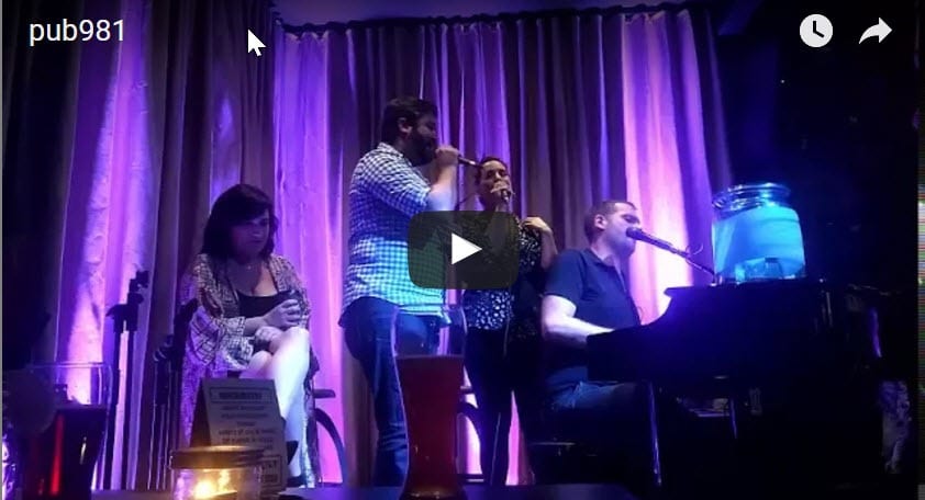 From New York, Broadway Singers entertain at Pub 981, Last Nite tonight ...