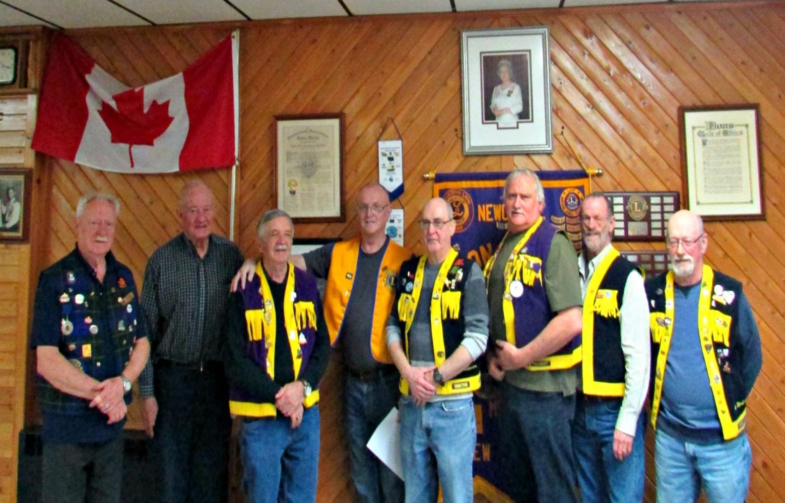 Newcastle Lion's Club Recognizes Members With Awards And Pins For Years ...